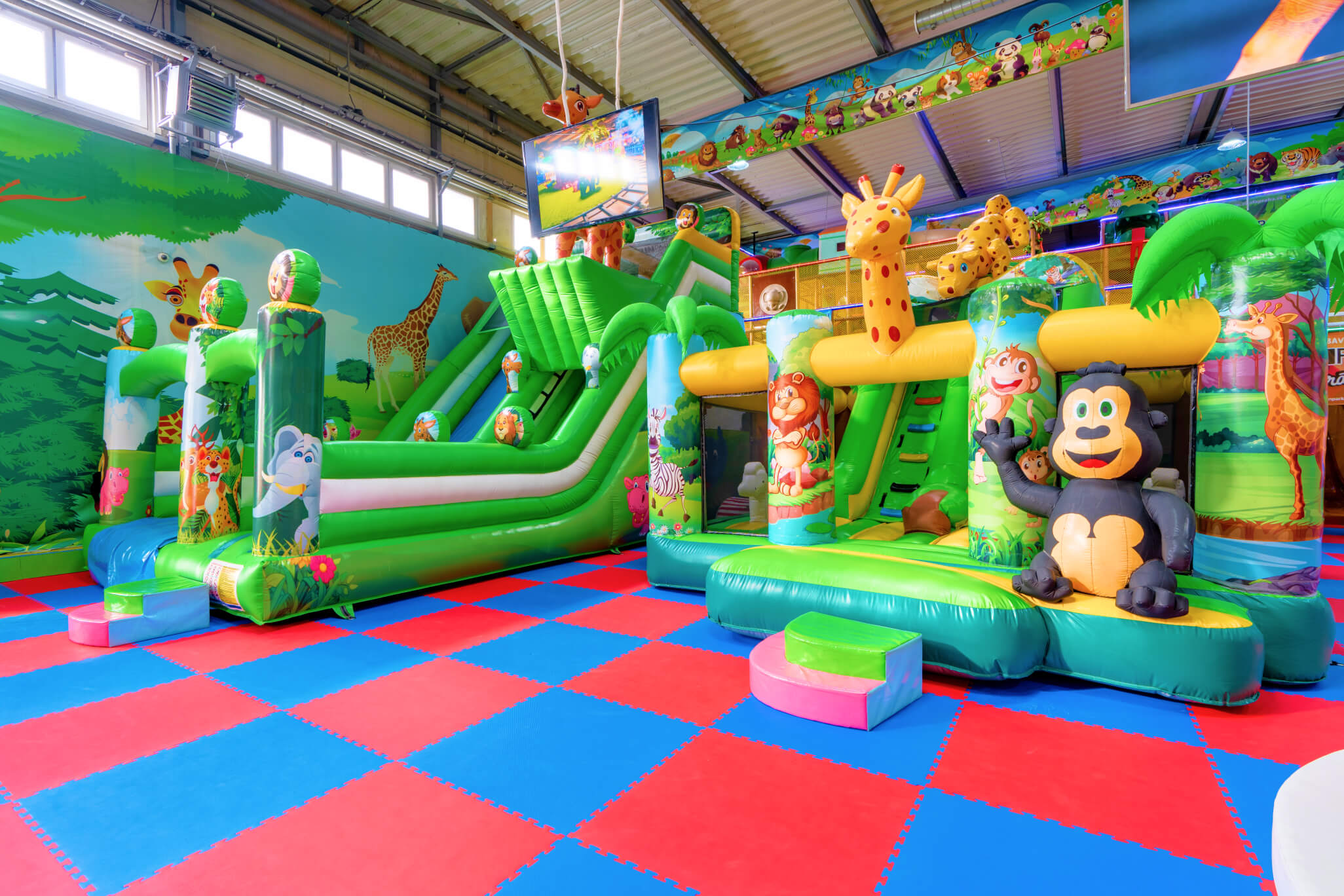 Atrakce Funparku | Funpark Žirafa Praha